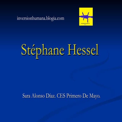 Stéphane hessel | PPT