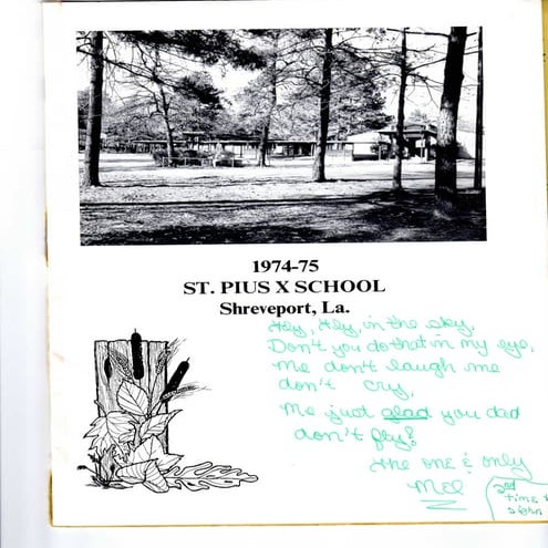 St pius 1974 75 | PDF