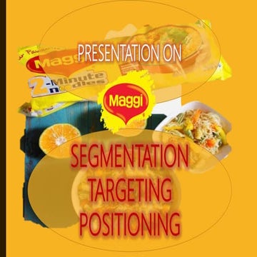 SEGMENTING, TARGETING AND POSITIONING | PPT