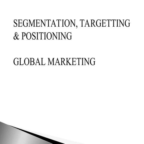 Penentuan STP dalam Pemasaran global.ppt