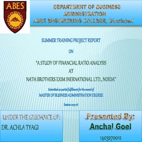 Stpr presentation | PPTX