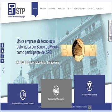 STP Sistema de Transferencia y Pagos | PPSX