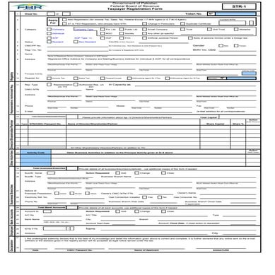 Sales Tax Registration Form | PDF