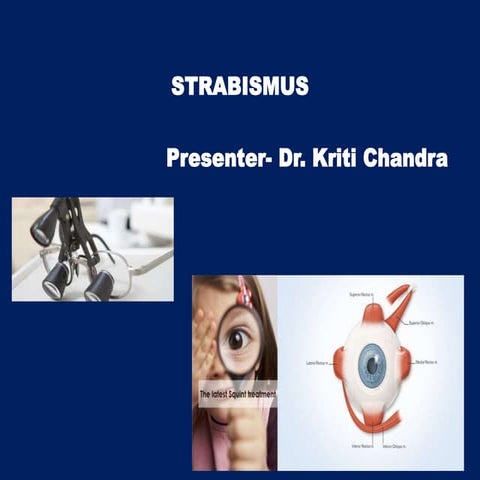 Strabismus | PPTX