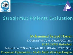 Maples strabismus2007 | PPT
