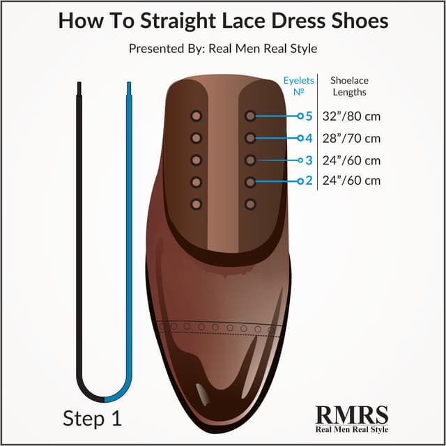 How To Straight Lace Dress Shoes | PDF