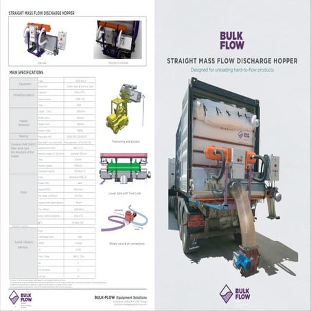 BULK-FLOW Straight Mass Flow Hopper brochure | PPT