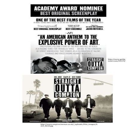 Straight Outta Compton Posters | DOCX