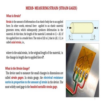 Strain gauge | PPTX