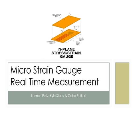 Strain gauge | PPTX