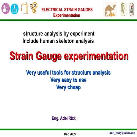 strain gauge structure analysis by experiment.ppt