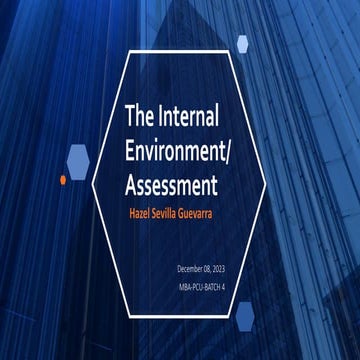 Strama The internal Environment (Hazel Guevarra).pptx
