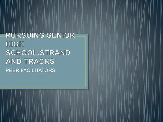 An In-Depth Guide About TVL Track and Strands for Future SHS ...