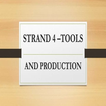 STRAND 4 –TOOLS.pptx GRADE 8 CBC FOR KIDS | PPTX