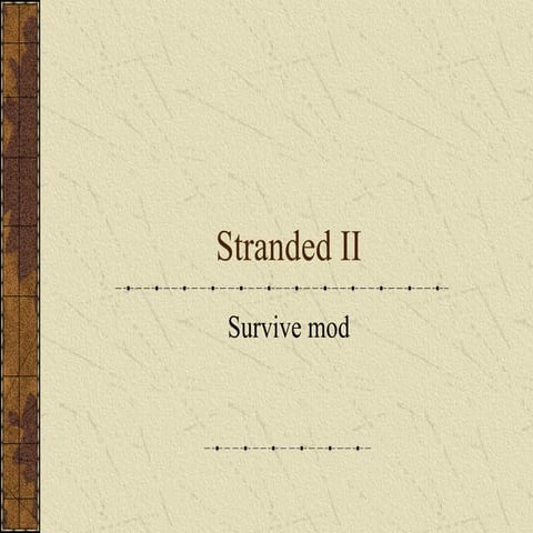 Stranded2 Mod | PPT | Arms & Ammunition | Sensitive Topics