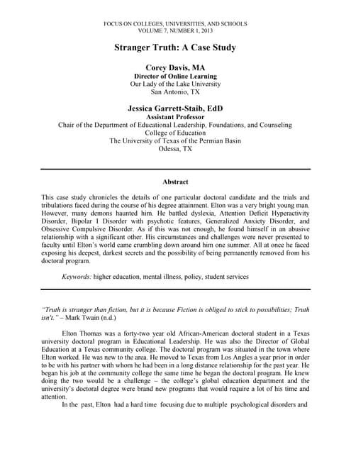 National FORUM Journals - Partial Listing of Affiliates | PDF