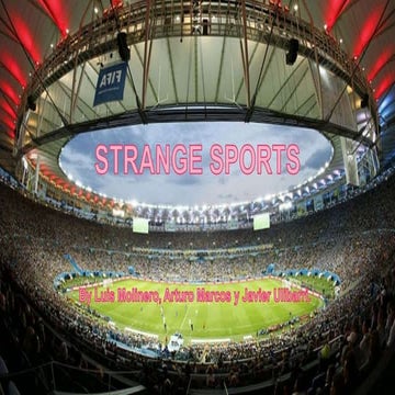Strange sports | PPT