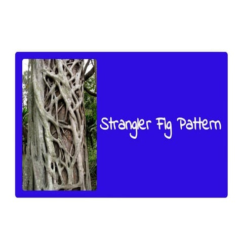Strangler Fig Design Pattern | PPTX