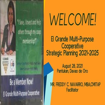 Strategic Planning for the Cooperatives Nationwide | PPT