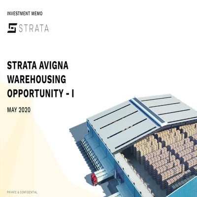 Strata Avigna Warehousing Opportunity 1: Call 9820855056 / 9930881999 ...