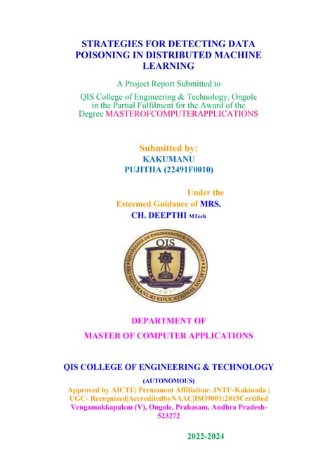 Predictive Maintenance of Motor Using Machine Learning | PDF