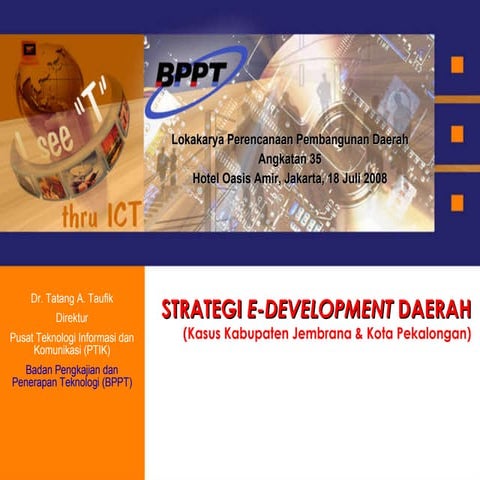 Strategi E Development | PPT