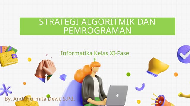 Strategi Algoritmik dan Pemrograman 1.pptx Strategi Algoritmik dan Pemrograman 1.pptx