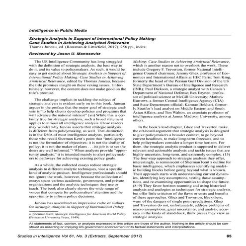 Strategic analysis-case-studies | PDF