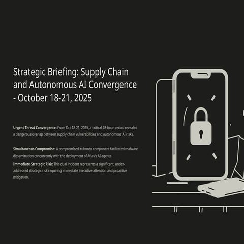 Strategic Briefing - Supply-Chain and Autonomous AI Convergence ...