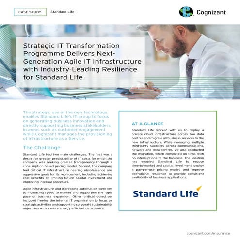 Strategic IT Transformation Programme Delivers Next-Generation Agile IT ...