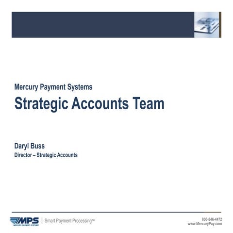 Strategic Account Team Overview | PPTX | Sales | Business