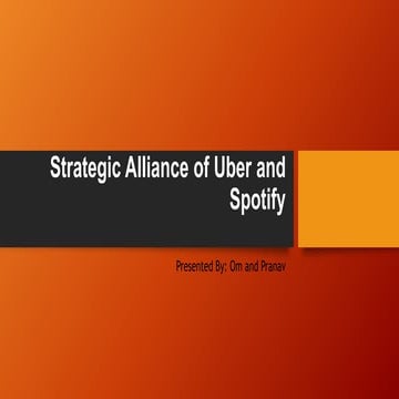 Strategic Alliance of Uber and Spotify.pptx