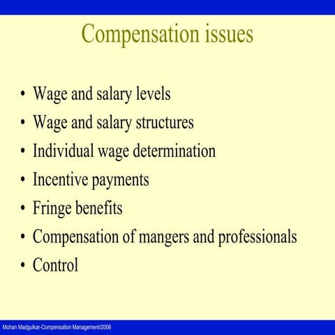 Strategic compensation policies.ppt
