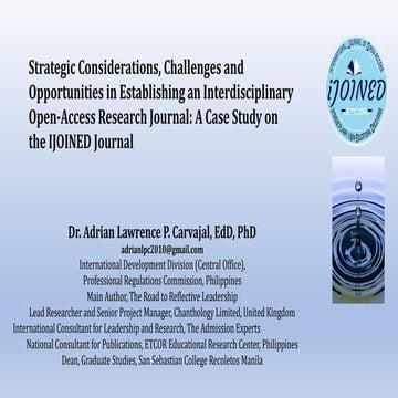 Strategic Considerations, Challenges and Opportunities in Establishing.pptx