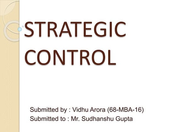 strategic choice in Strategic management | PPT