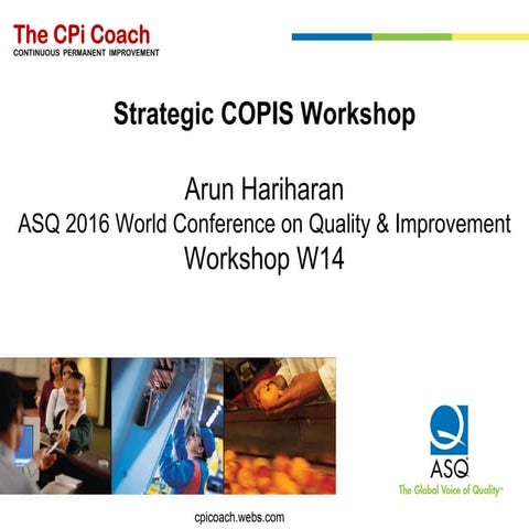 Strategic copis workshop presentation | PDF