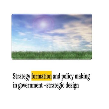 Strategic design | PPT