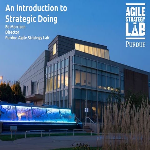 Agile Strategy and Strategic Doing: An Introduction | PDF