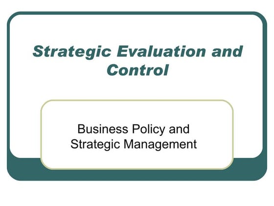 strategic choice in Strategic management | PPT