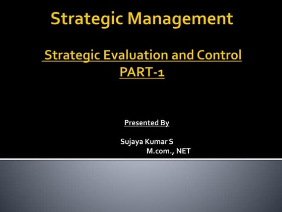 Strategy Review Meeting Logic | PDF