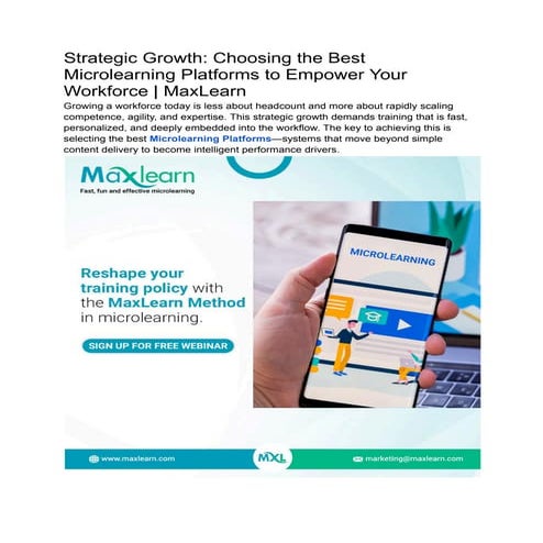 Strategic Growth_ Choosing the Best Microlearning Platforms to Empower Your Workforce _ MaxLearn.pdf