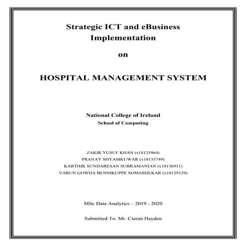 Mi health care - multi-tenant health care system | PDF