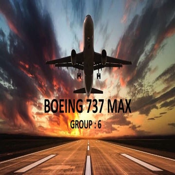 boeing 737 | PPTX