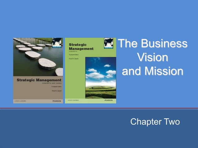 SM CH 2 VISION AND MISSION ANALYSIS | PPTX