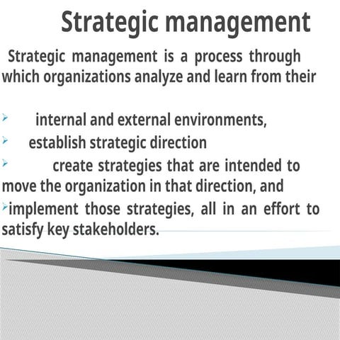 Strategic Management.pptxstrategic management | PPTX
