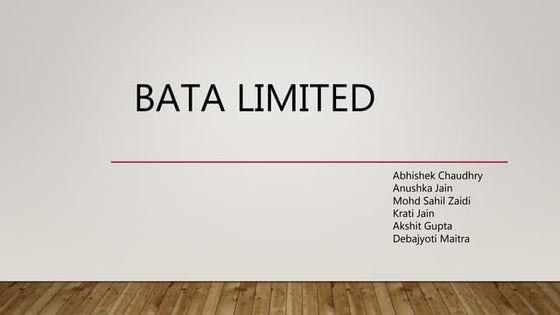 Bata BCG matrix, swot analysis and PEST analysis | DOCX