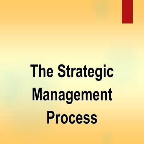chapter 1 of strategic management of MBA | PPT