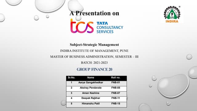 TCS PROJECT REPORT PRESENTATION.pptx