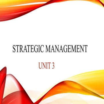 STRATEGIC MANAGEMENT OF ORGANISATION UNIT3.pptx