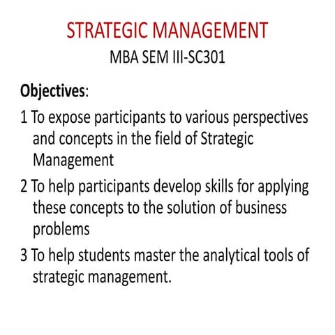 STRATEGIC MANAGEMENT Unit no.1 to Unit No. 5.pptx